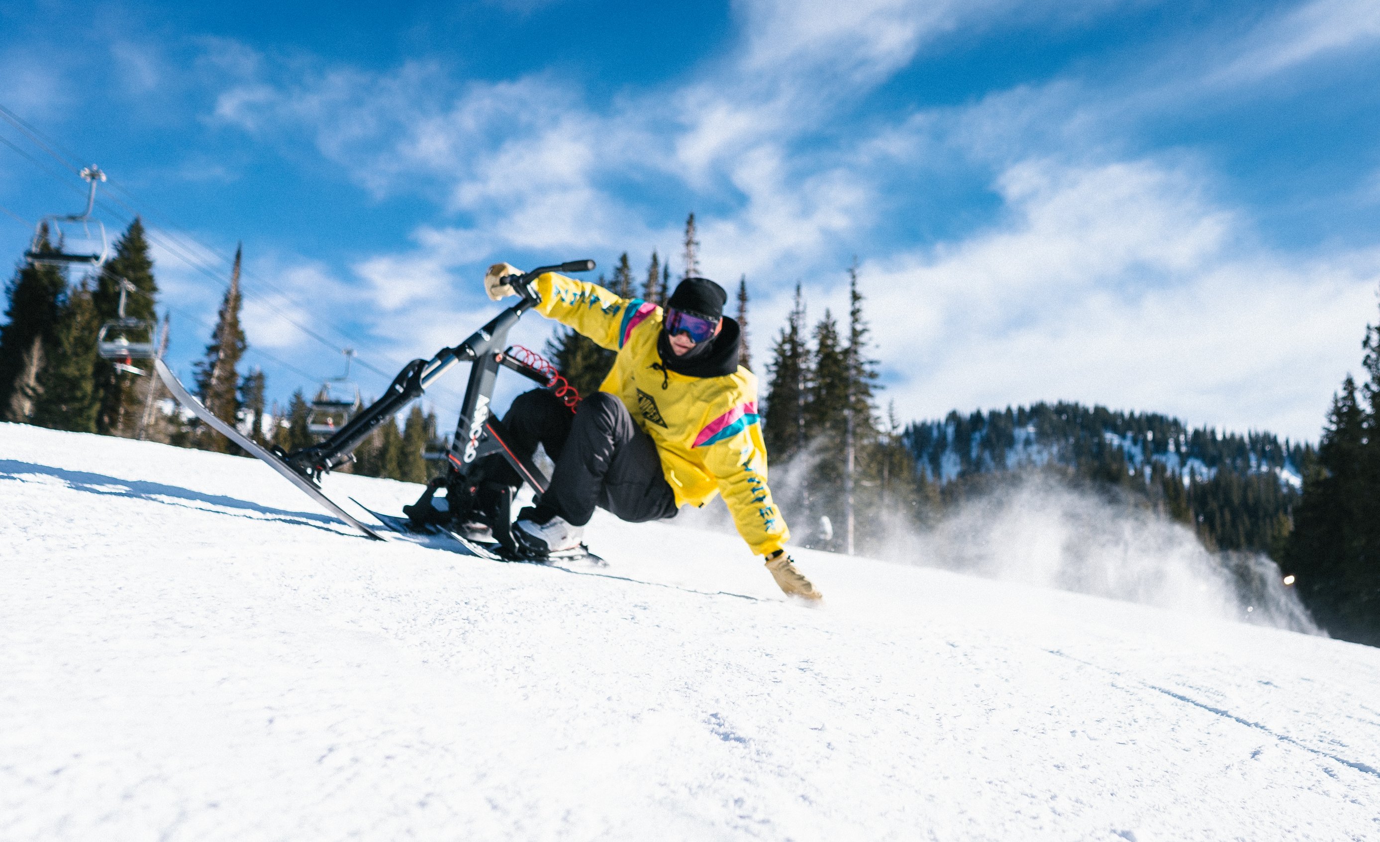 SNO-GO Launches Powder Skis - The Real Deal.